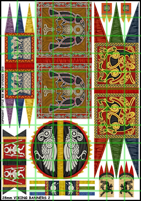 28mm Banners - Little Big Men Studios